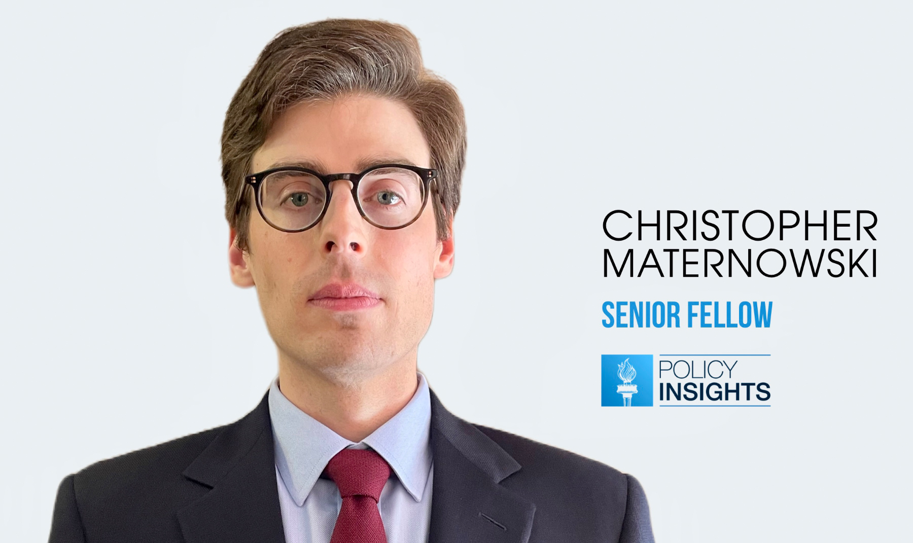 Christopher Maternowski Joins as Fellow at the Policy Insights Forum | Policy Insights Forum (PIF)